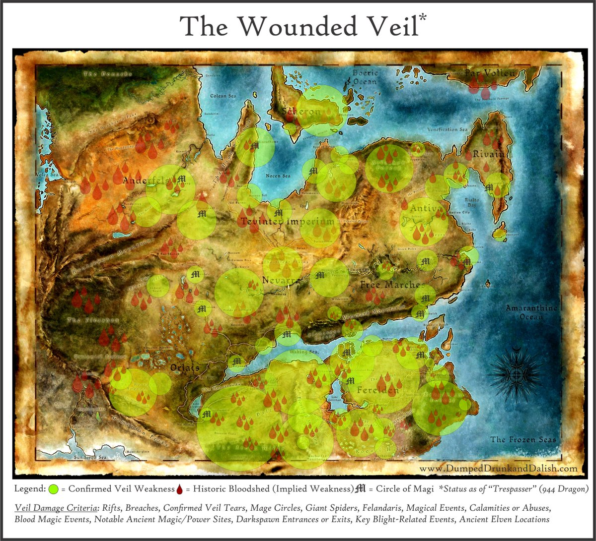 Mapa De Dragon Age