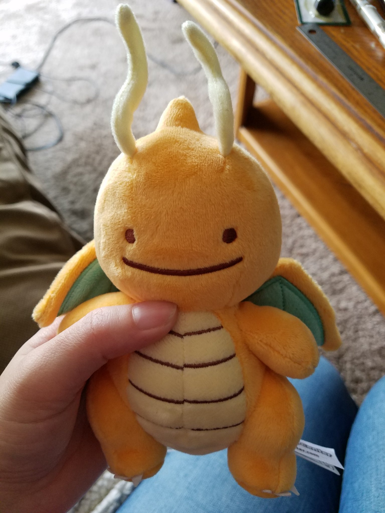 AtomicMarshmallow on X Start your week off right by checking out my adorable ditto dragonite and ditto lapras plush that arrived from the pokemon center site https t LKByvbTWSw X