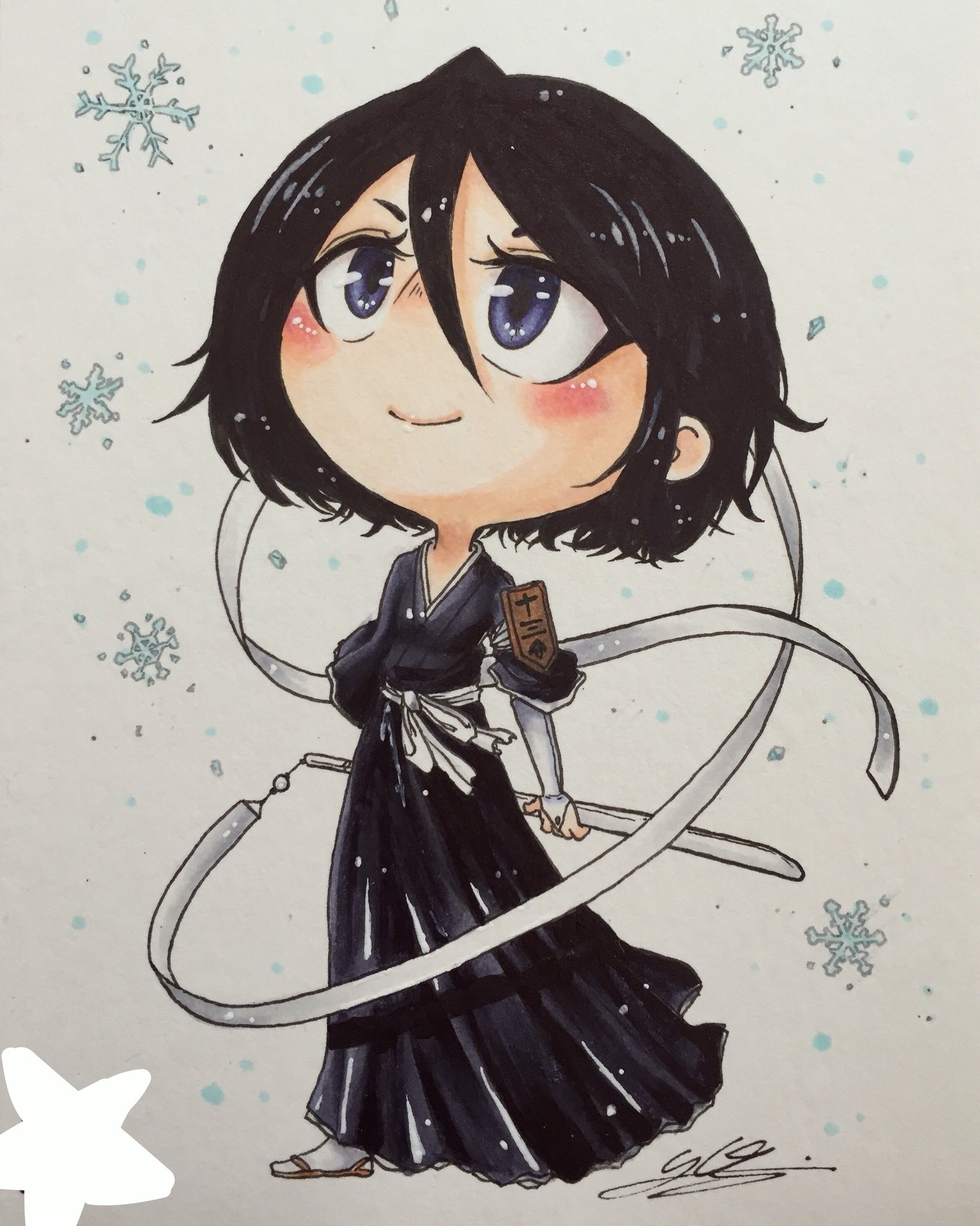 Rukia Kuchiki Chibi Bleach Kuchiki Rukia Burabura Swing