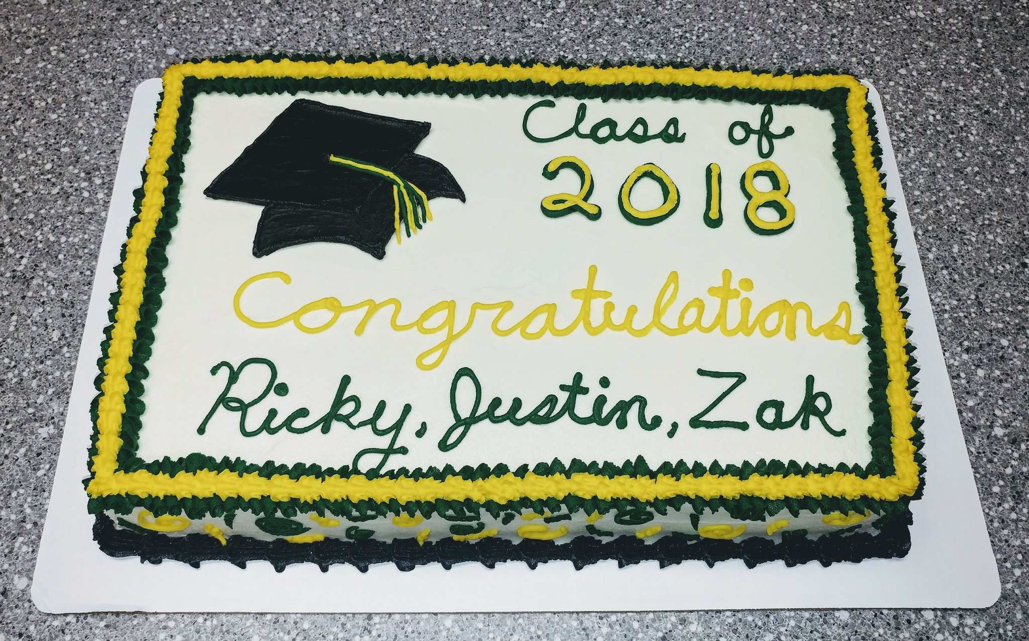 2018 Graduation Cake Toppers