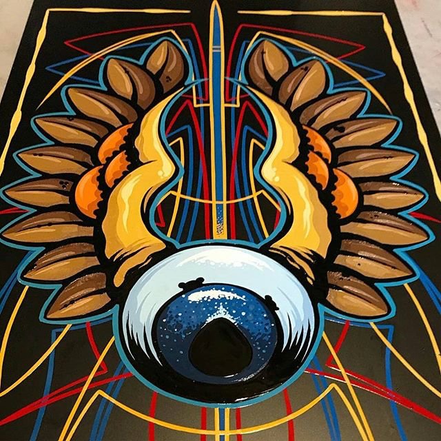 Von Dutch Eyeball Pinstriping