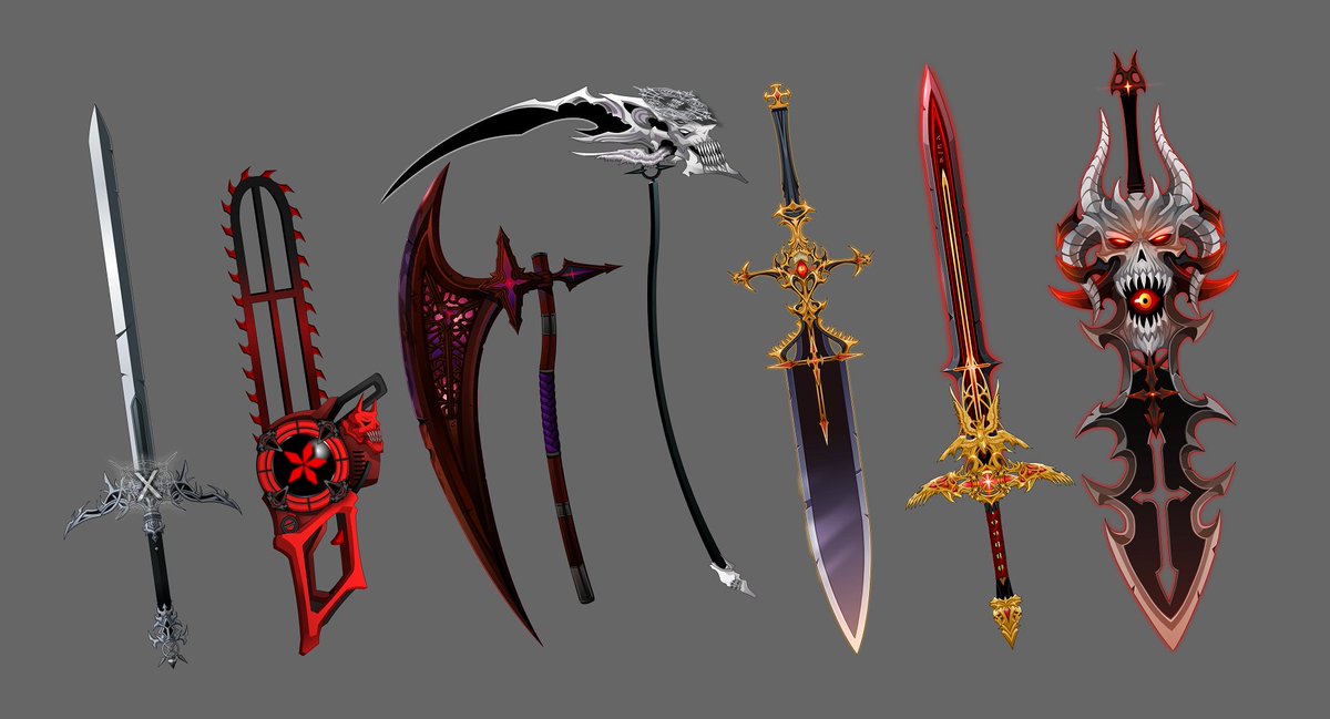 Demonic Weapons