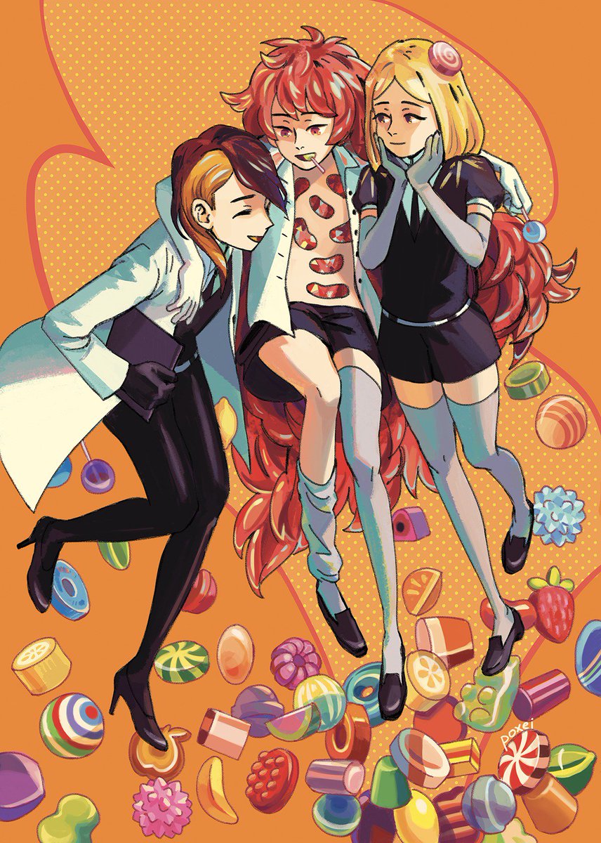 「my full piece for #hnkcandyzine! I just 」|poxeiのイラスト