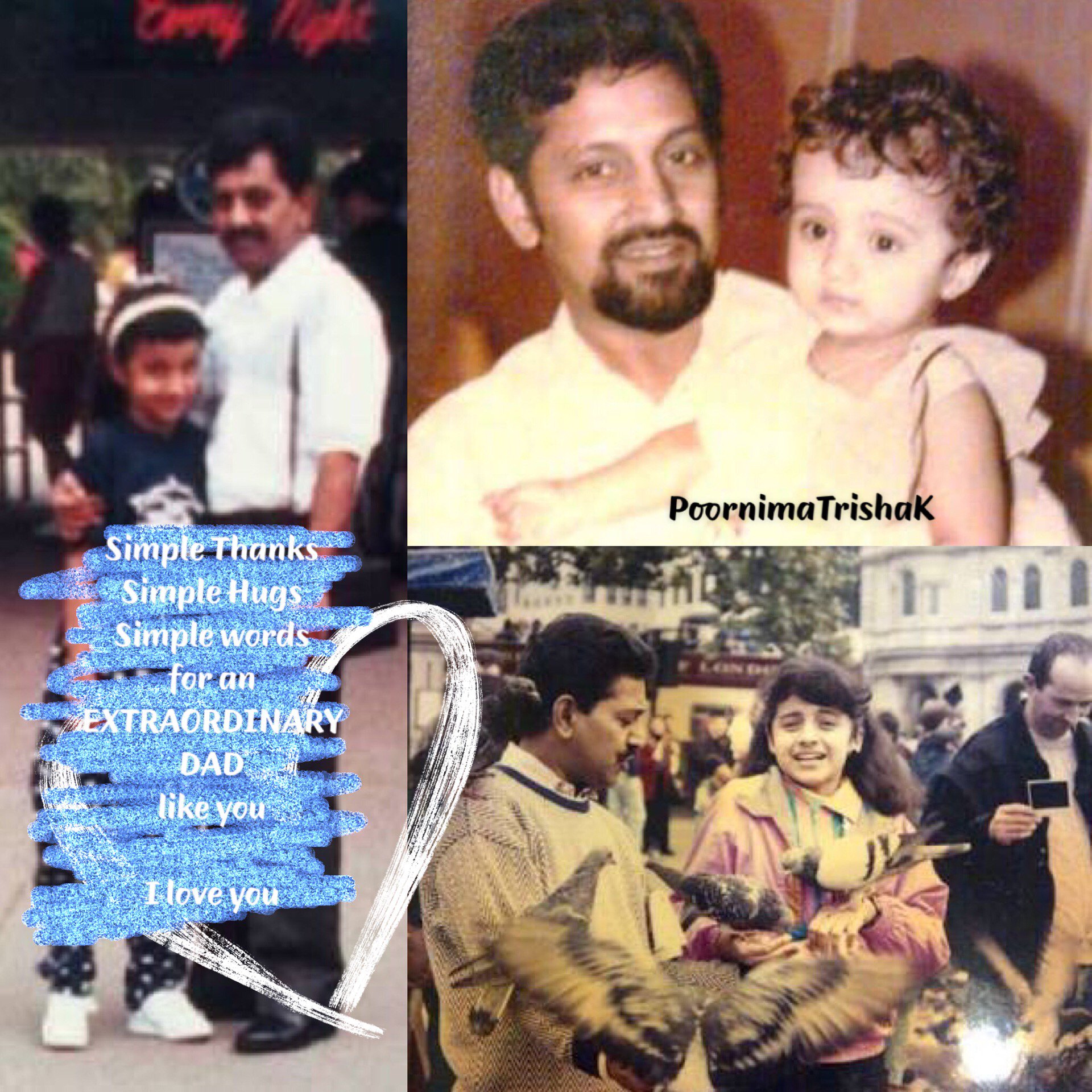 Trisha Childhood Photos