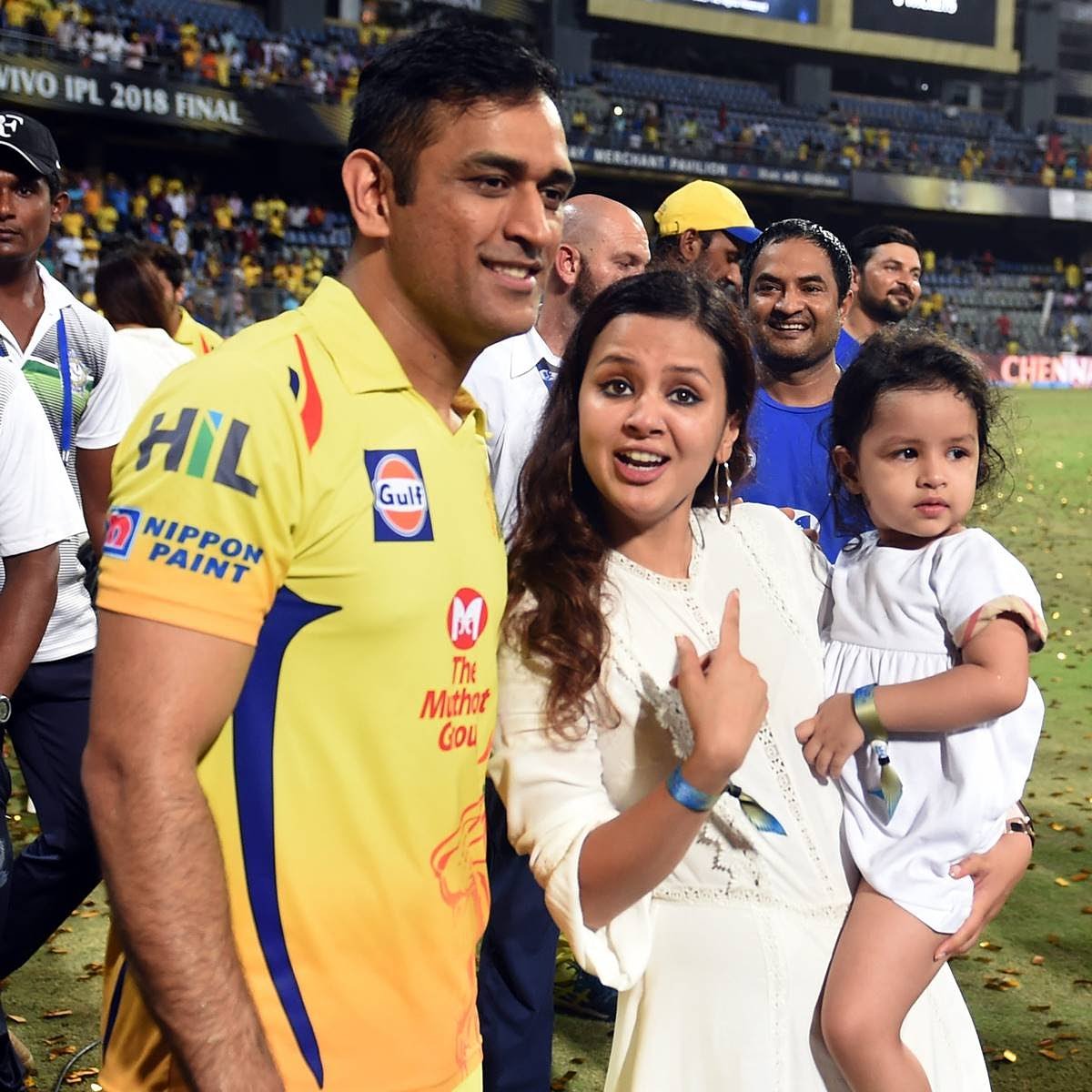 Mahendra Singh Dhoni Family Photos