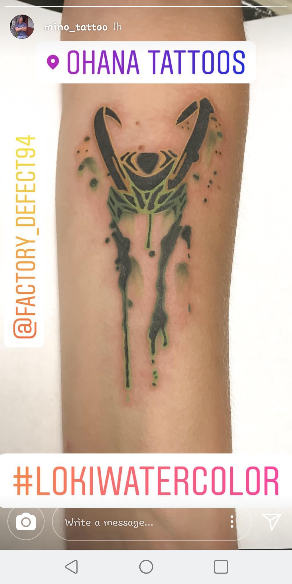 Loki Tattoo Designs