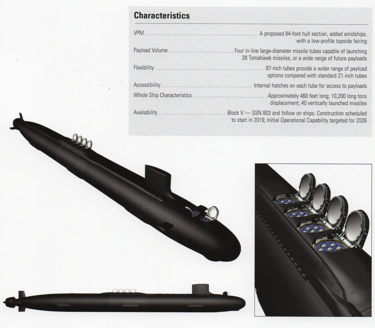 【情報】美國海軍新型 Block V 維吉尼亞級潛艇的火力增加 76% @軍事策略 哈啦板 - 巴哈姆特
