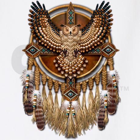 Native American Owl Symbol
