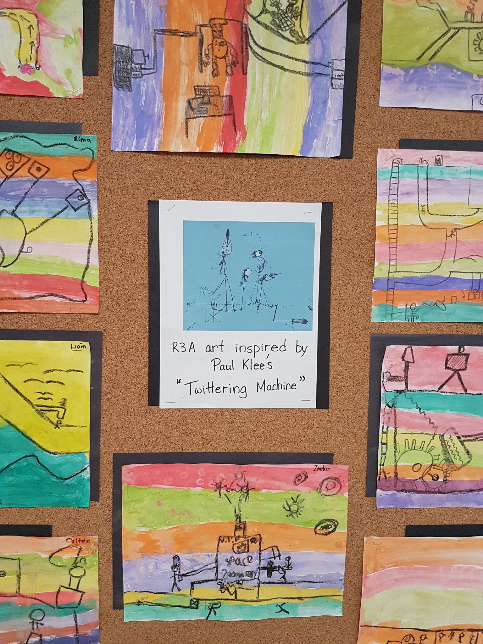 Paul Klee Twittering Machine