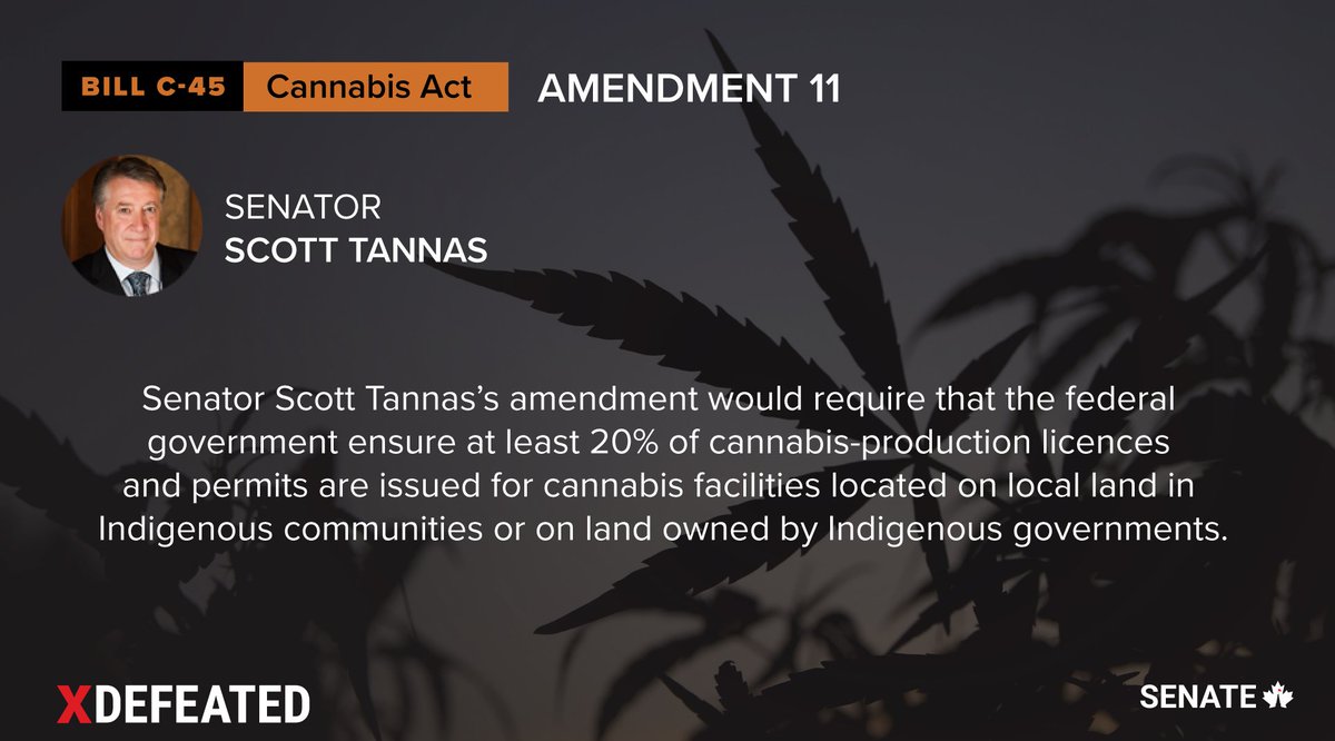 All Amendment To The Cannabis Act In The Senate C 45 R Canadients