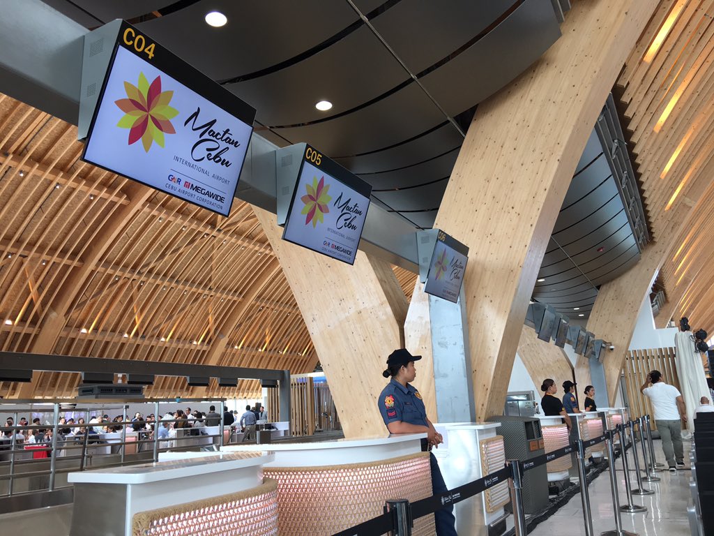 The resort-inspired mactan-cebu international airport terminal 2 is a ...