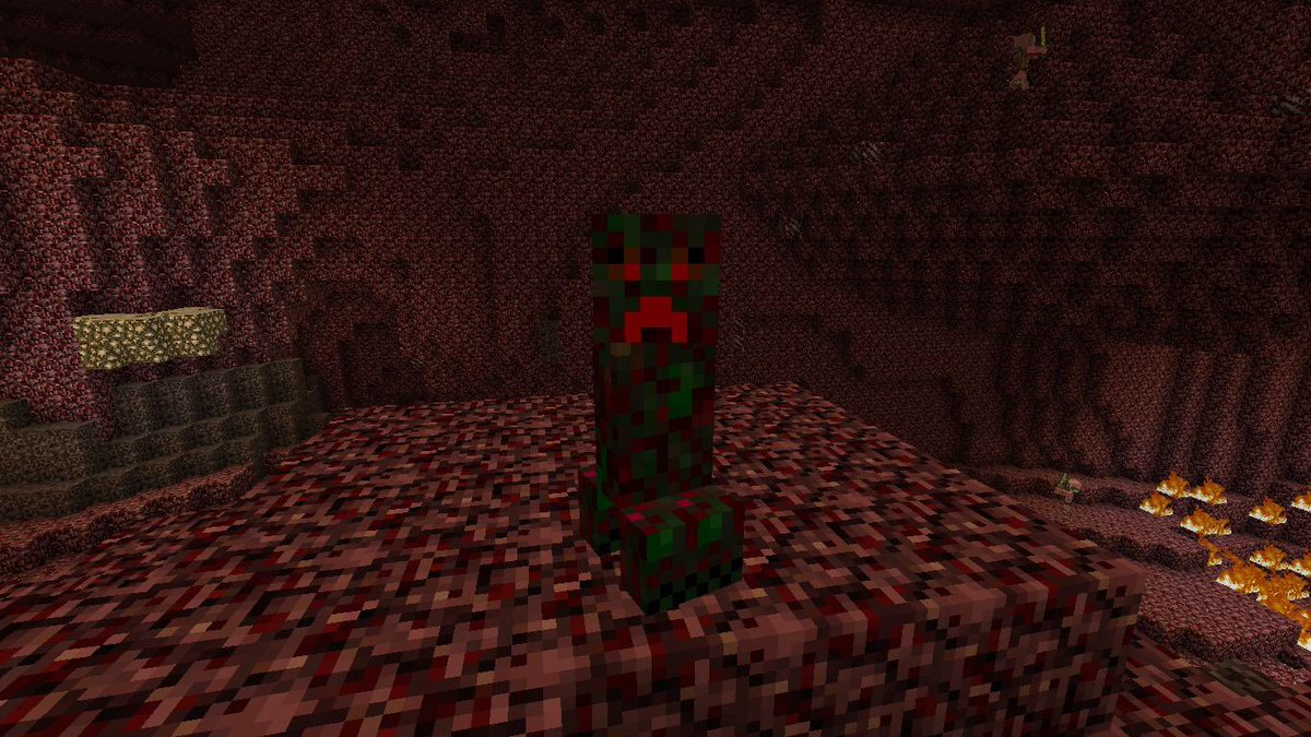 Minecraft Nether Creeper