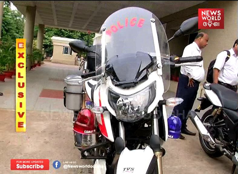 Indian Police Bike