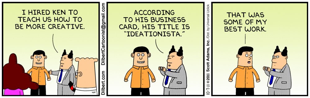 New Employee Dilbert