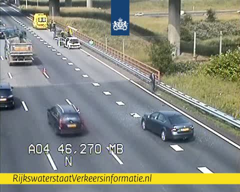 Rijkswaterstaat Verkeersinformatie on Twitter: "We zien een aanrijding op de #A4 Den Haag ...