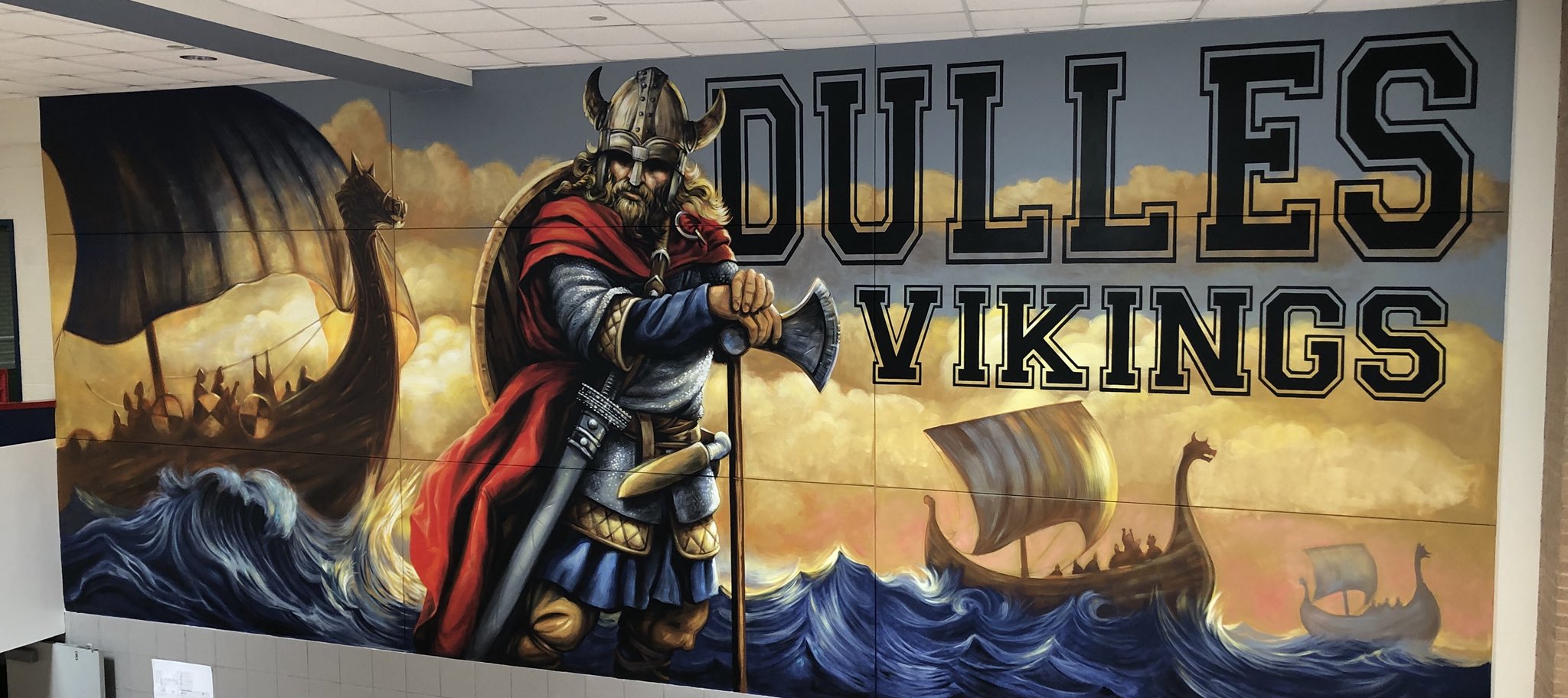 Viking Mural Tattoo Art Sketch Viking Wall Mural – Wallmonkeys