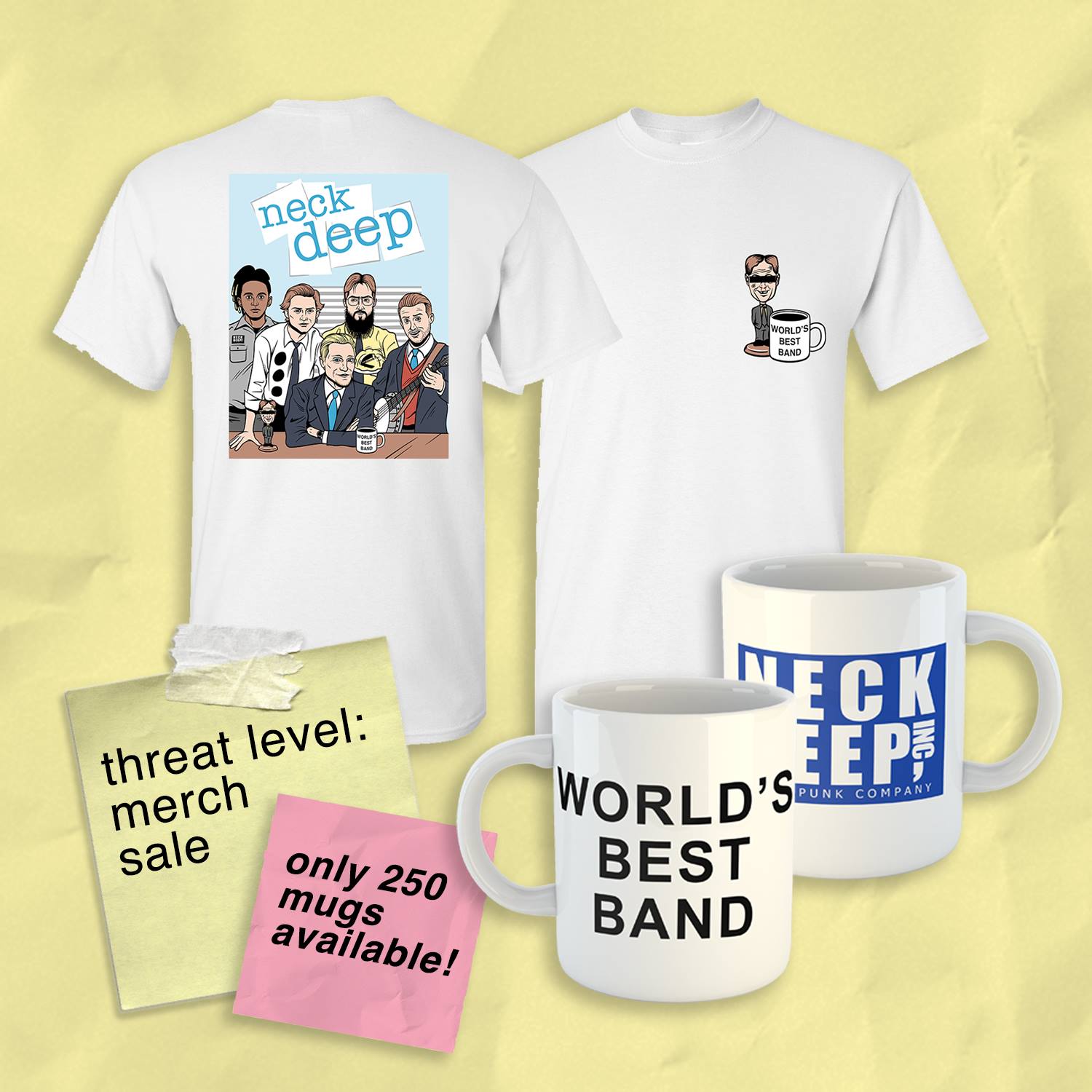 Neck Deep Band Merchandise
