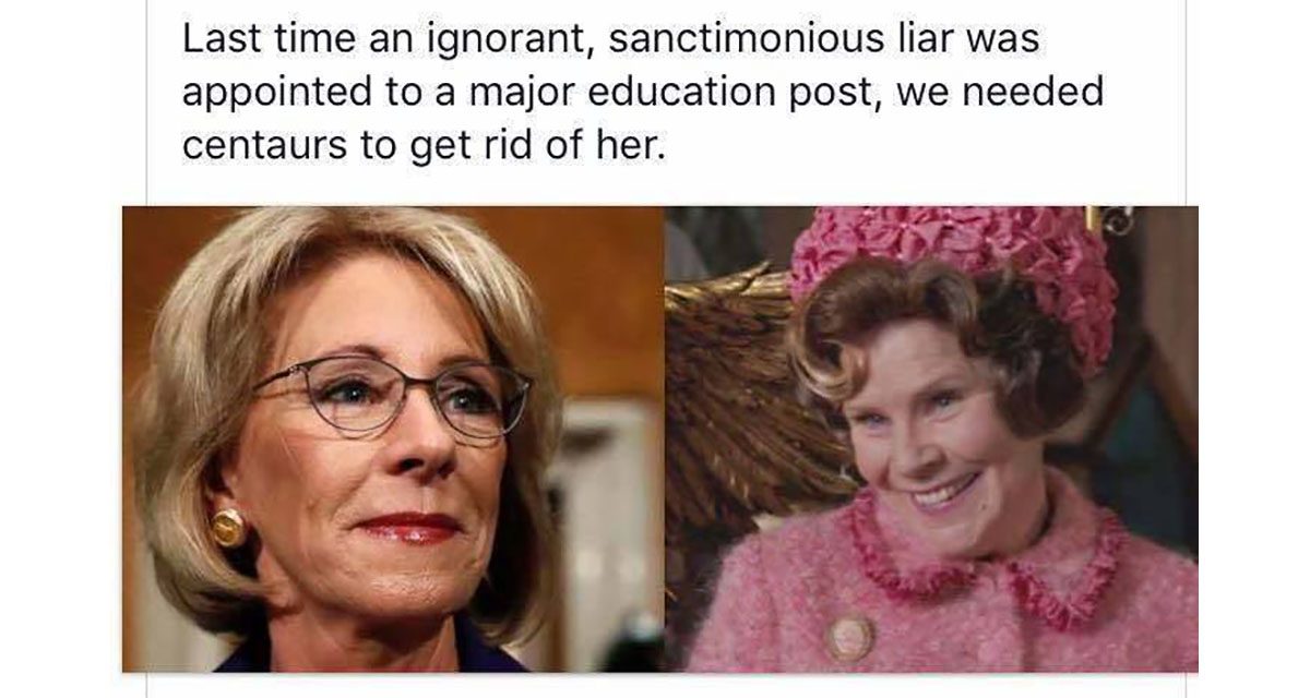 8 best Twitter Betsydevos images on Pholder | Betsy De Vos, Eugene Lee ...