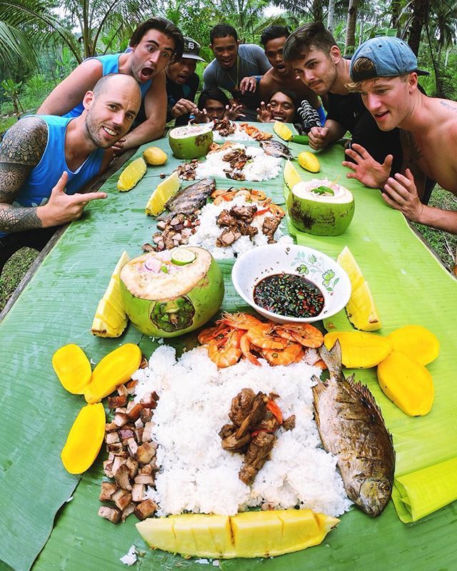 Banana Leaf Food Filipino