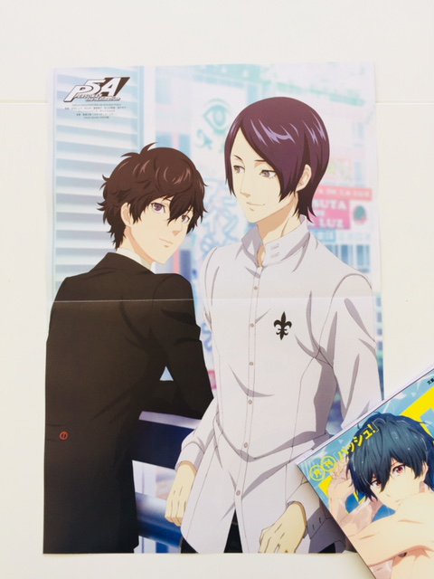 PASH!編集部 on Twitter: "PASH!です。明日6/9発売7月号ピンナップ『PERSONA5 the Animation』！新しく仲間になった祐介と、蓮が楽しげに語らう姿が ...