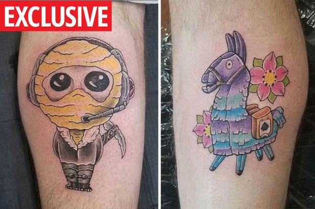 Fortnite tattoos are HUGE new trend for gamers – body art expert ...