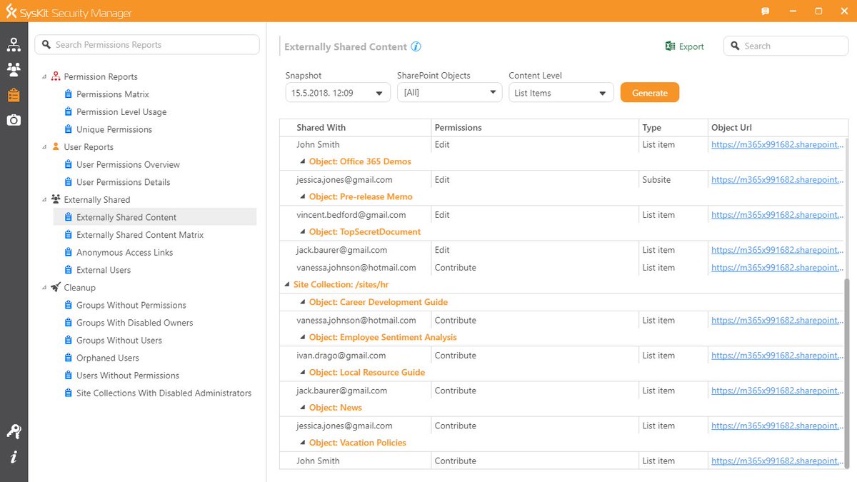 SysKit on Twitter: "New update of SysKit Security Manager brings advanced external sharing ...