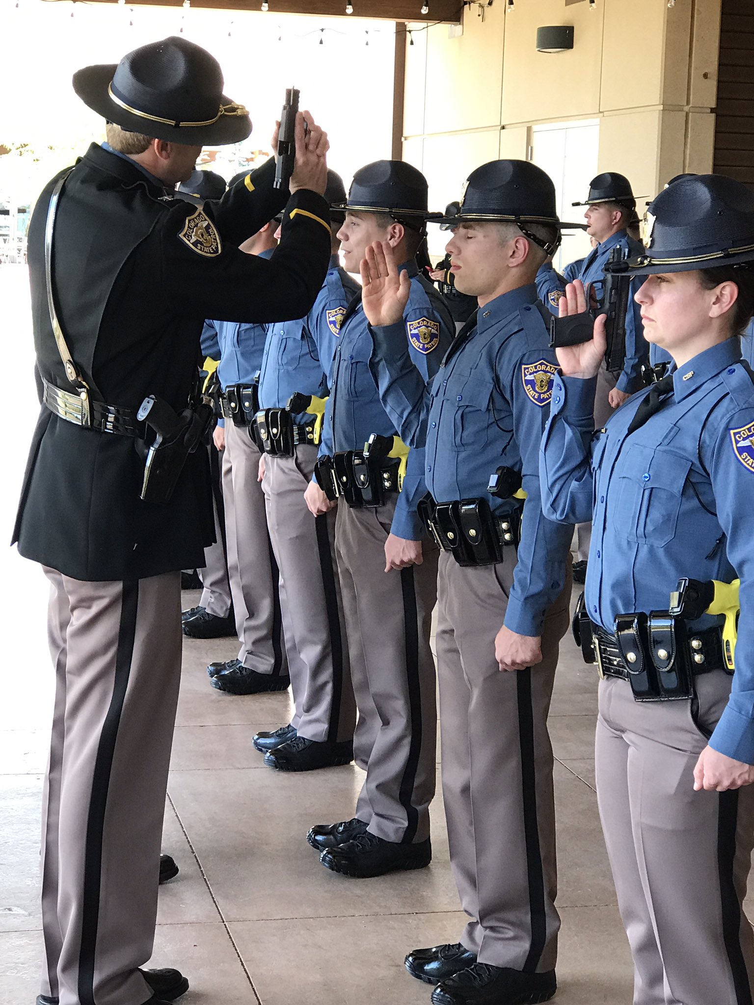 Colorado State Police Uniform New Leader Of Colorado State Patrol