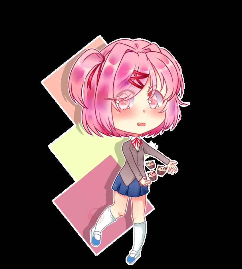 Incredibly cute chibi club members (Art by nabakisan) : r/DDLC