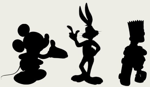 Famous Character Silhouettes