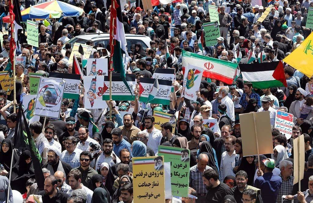 Quds News Network On Twitter Thousands Take To The Streets In Tehran