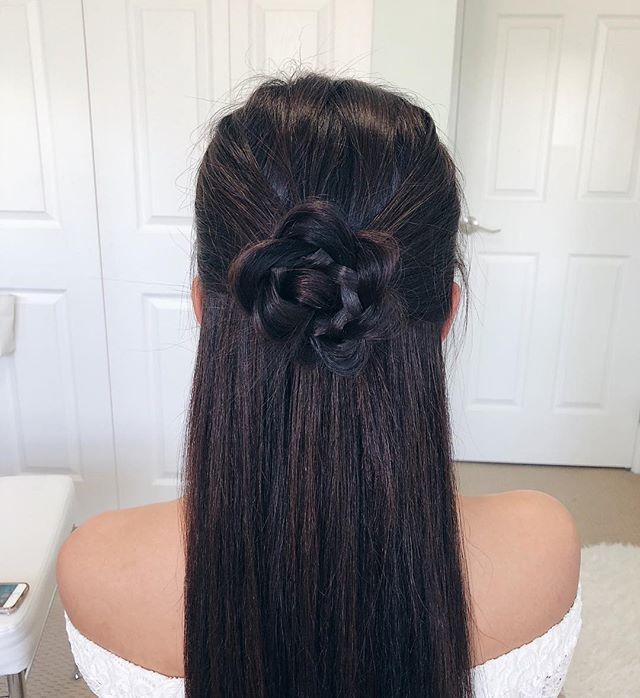 How To Do A Flower Braid