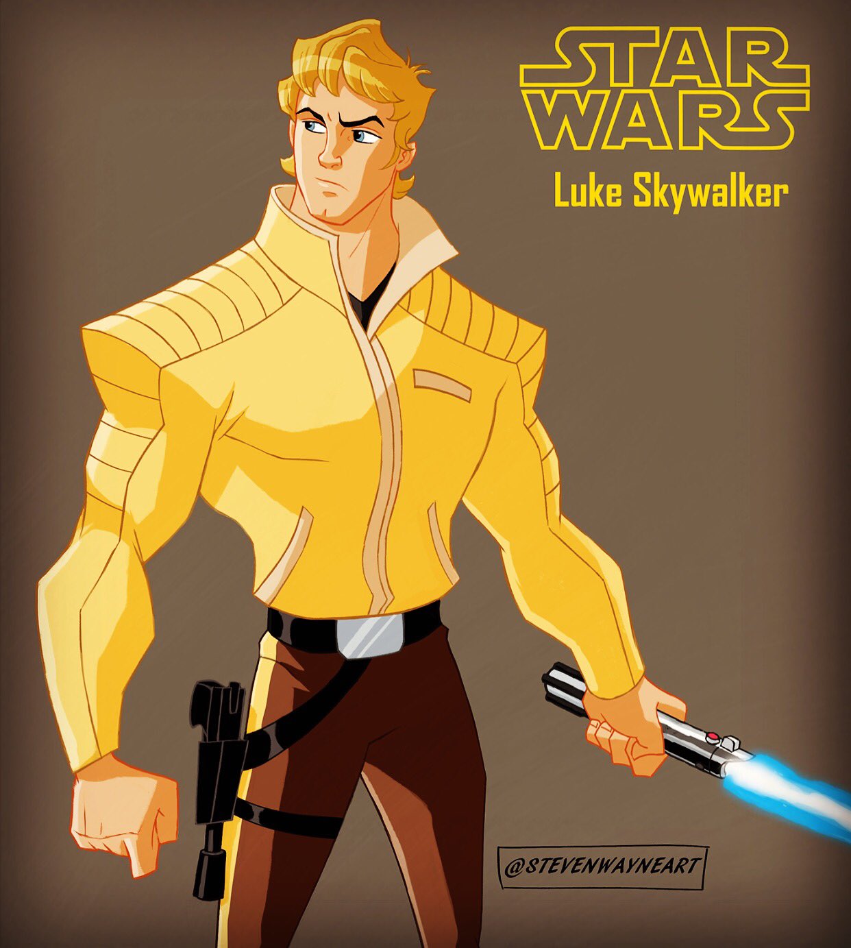 Luke Skywalker Animated