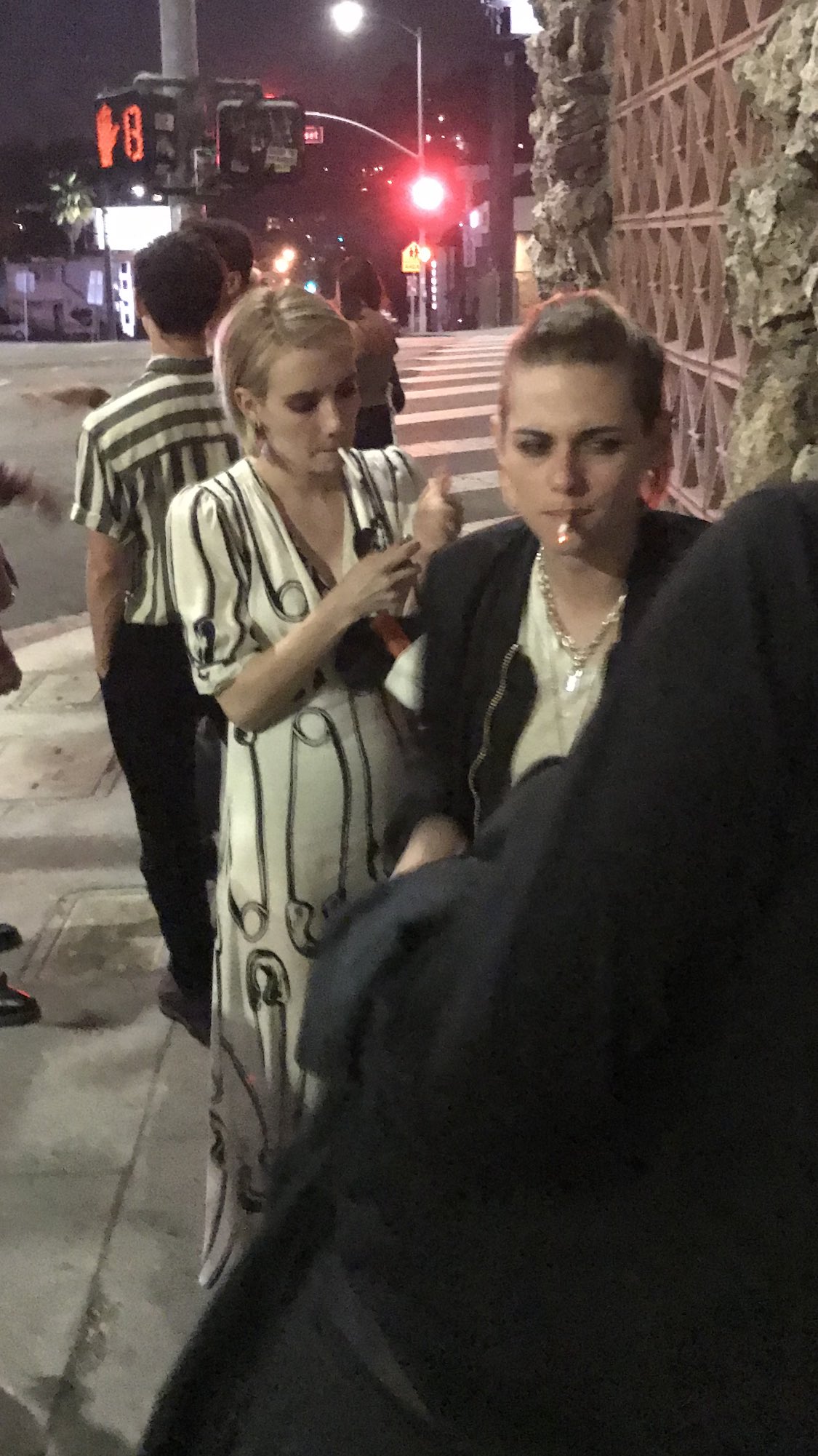 Emma Roberts Smoking Cigarettes