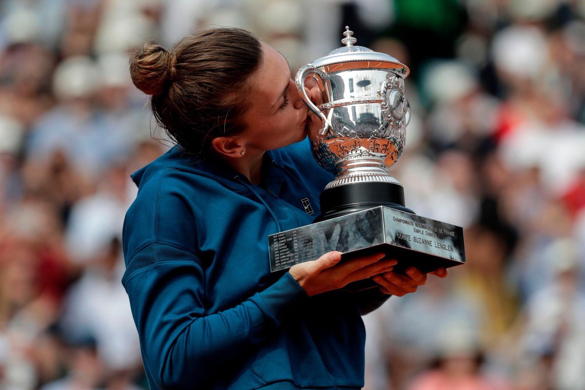 Forty years after Virginia Ruzici, Simona Halep takes the French Open ...