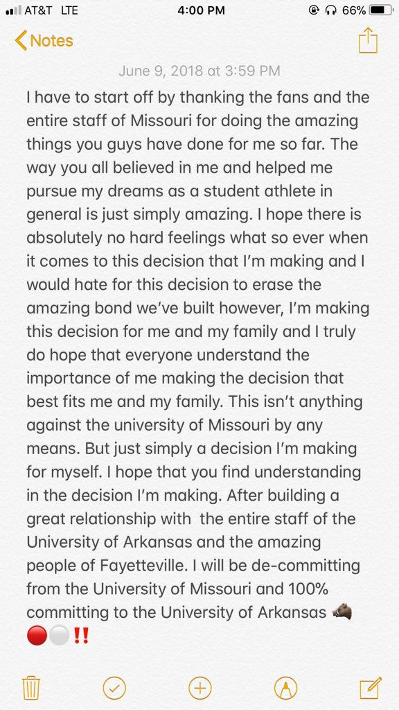 2019 4* WR Shamar Nash flips from Mizzou to Arkansas : r/CFB