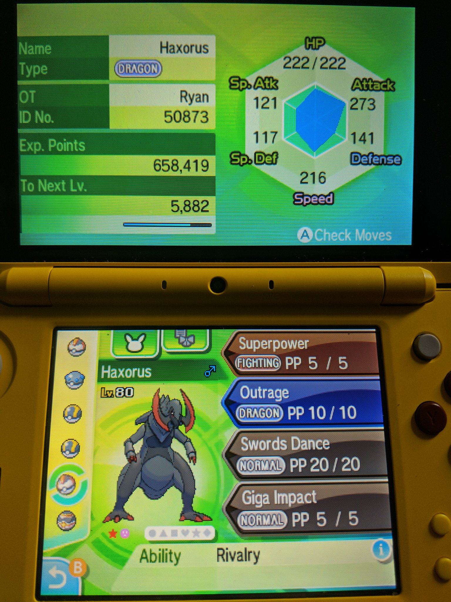 Shiny Haxorus X And Y