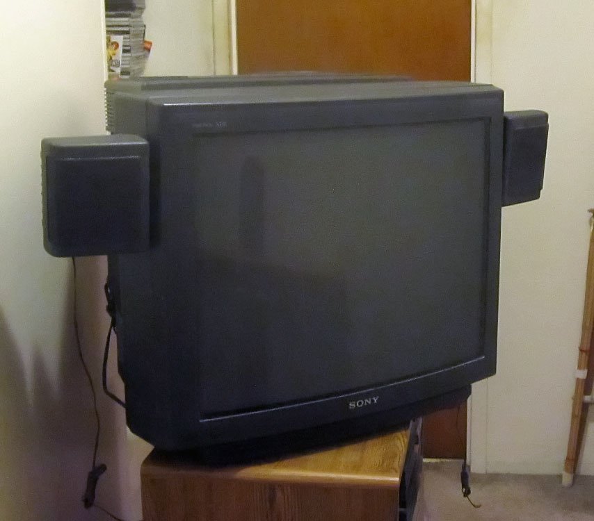 Sony Crt Tv With Woofer