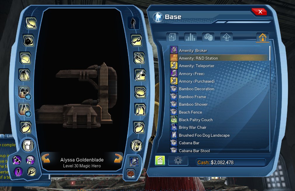 Base Item List | DC Universe Online Forums