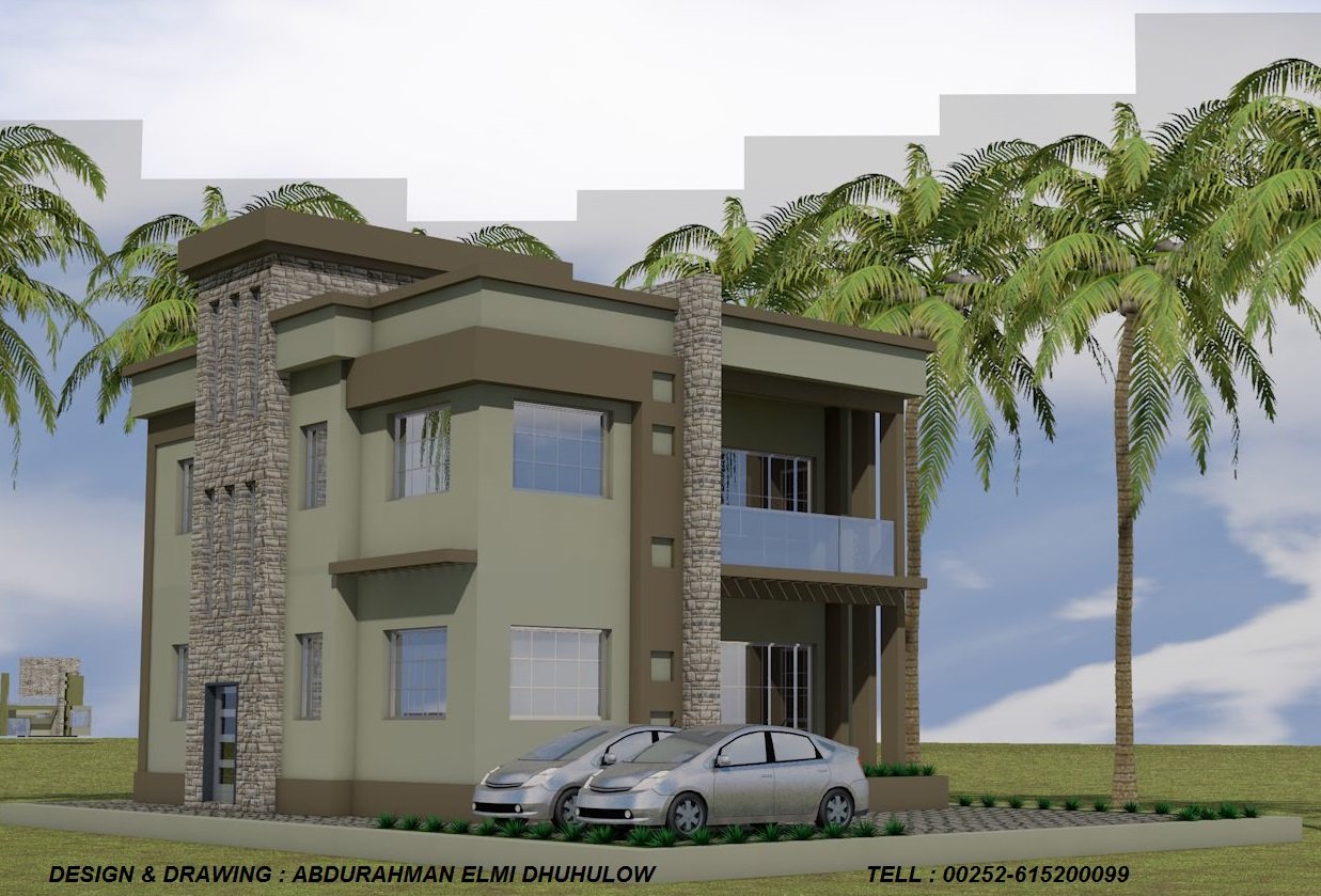 One Story Mansions Somalia Bahla, Oman. New Upper Middle Class House,