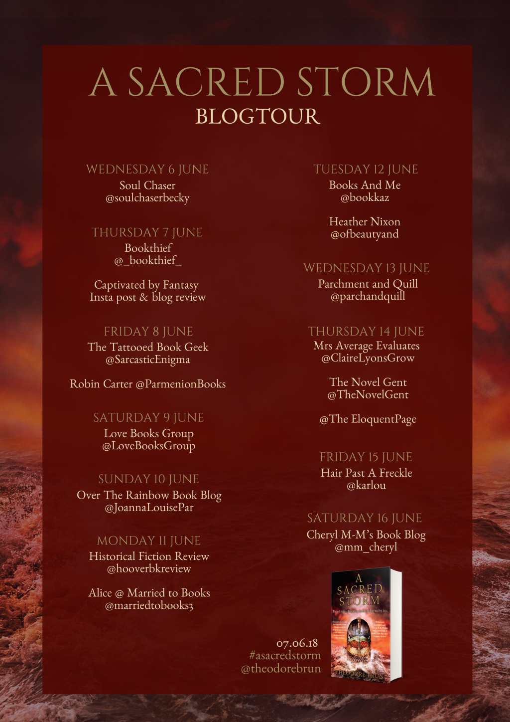 A Sacred Storm by Theodore Brun – Historical Fiction reviews