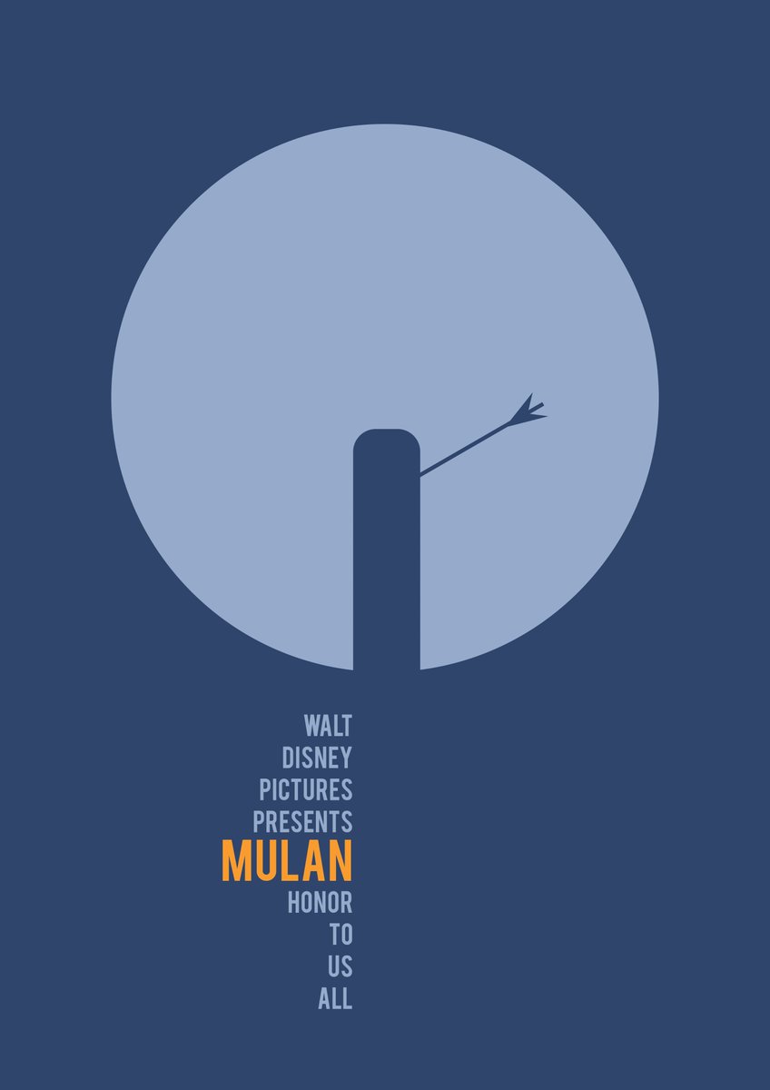 Mulan Minimalist Poster