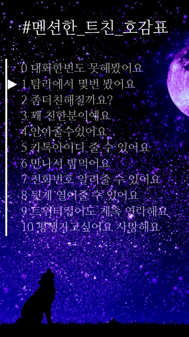 Pindang2 on Twitter: "#멘션한_트친_호감표…