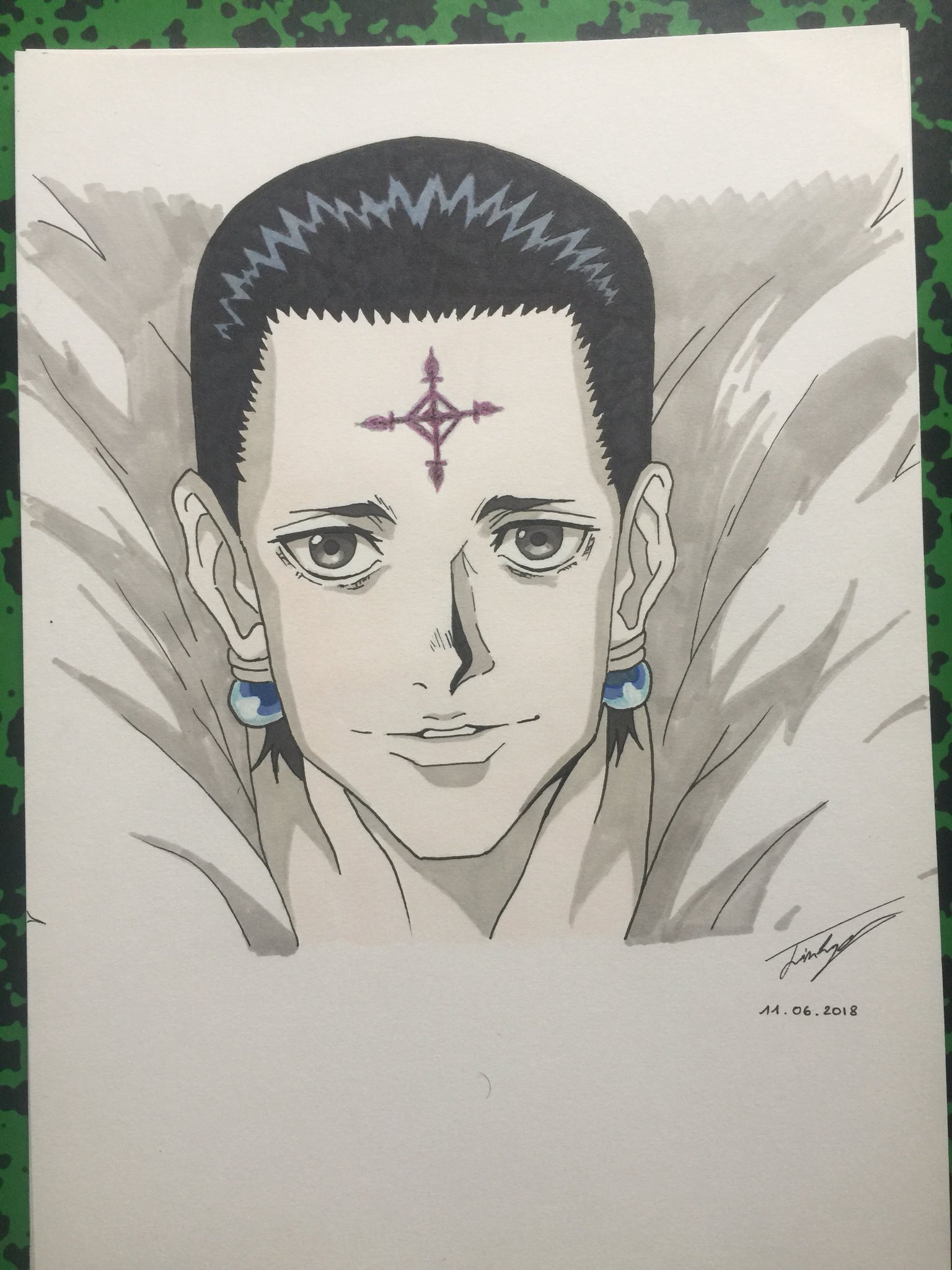 Hunter X Hunter Kuroro Drawing