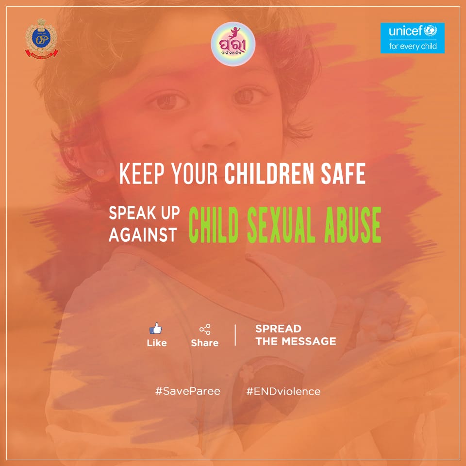 Odisha Police on Twitter: "Your silence on child sexual abuse helps the ...