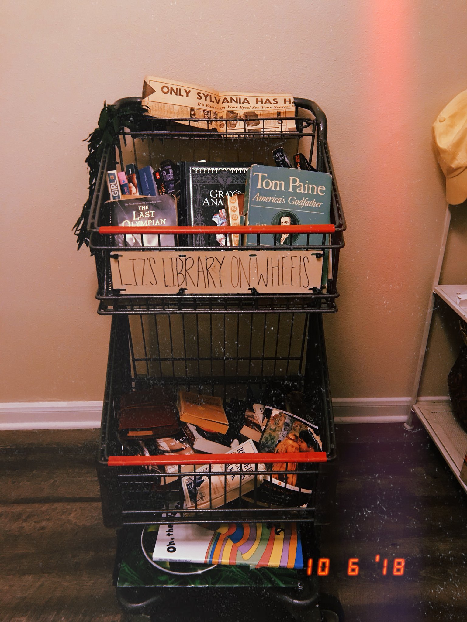 Repurposed Utility Cart
