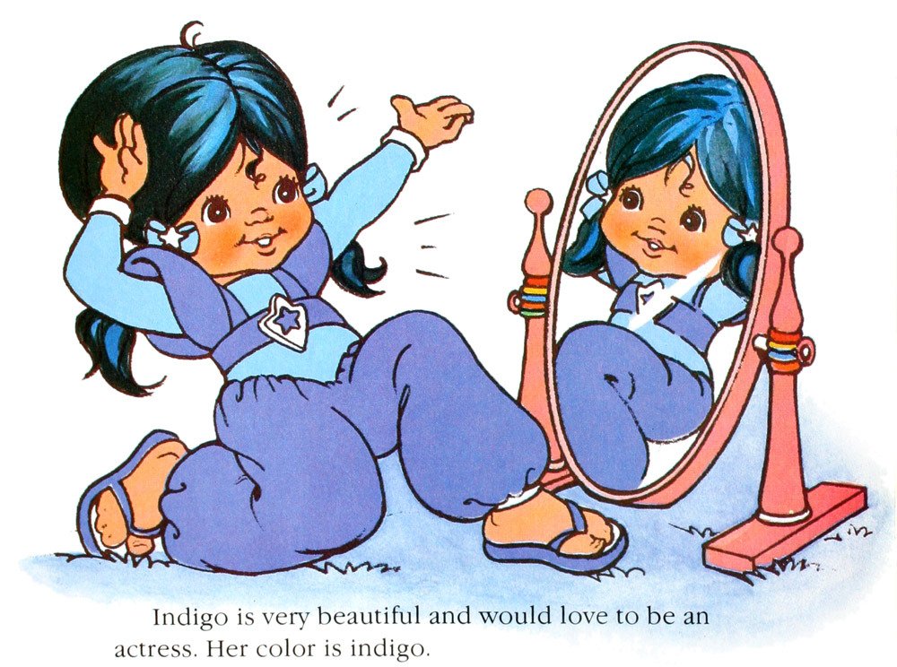 Rainbow Brite Indigo