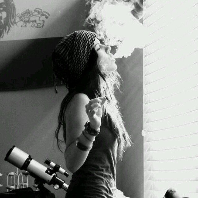 Girls Smoking Weed With Swag