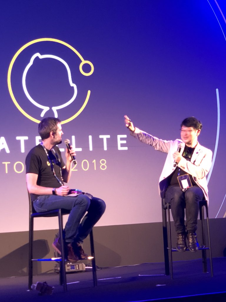 GitHub Satellite Tokyo 2018 Day1 (2ページ目) - Togetter