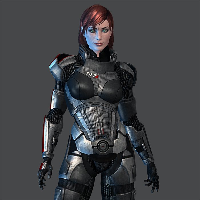 Mass Effect Female Shepard Hot 4760
