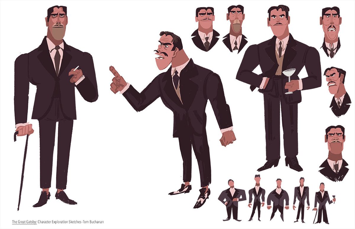 Tom Buchanan Drawing